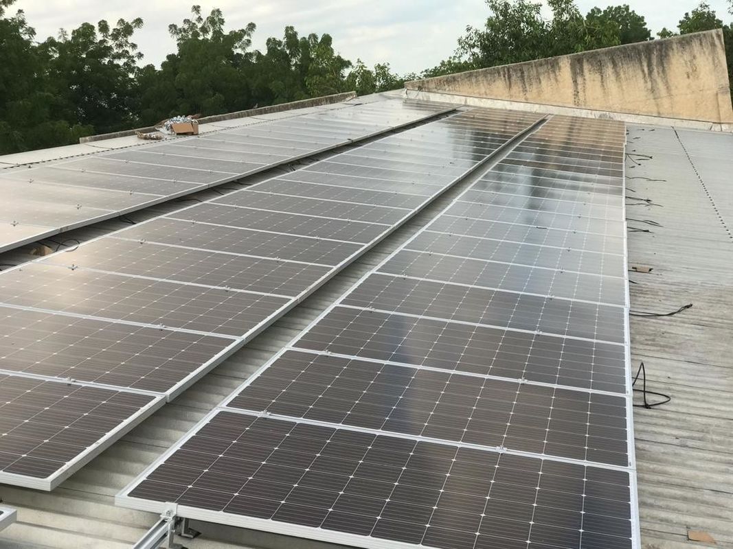 Pre Assembled Metal Rooftop PV Mounting Racks