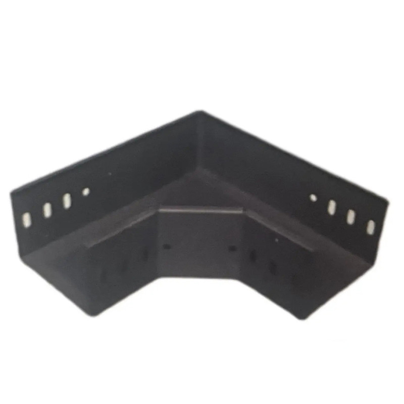 Perforated Black Cable Tray 2.0mm Steel Cable Tray For Electrical Wiring