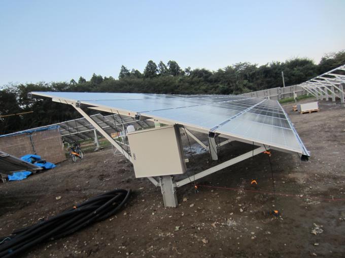 Aluminum AL 6005- T5 Solar Ground Mount System Open Ground Solar Energy ...